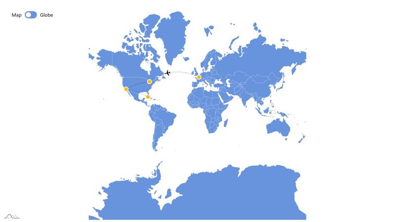 amCharts v5: Map, animating along the lines