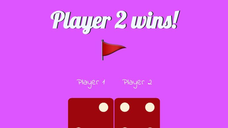 DICE GAME JAVASCRIPT