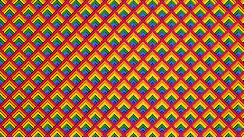 CSS single div geometric pattern