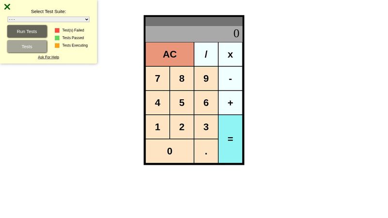 FCC: React Calculator