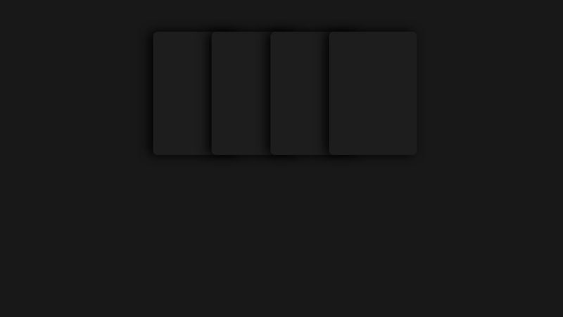 responsive pure css card showcase