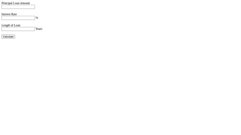 Mortgage calculator - Vanilla JS template