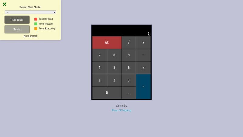 Front End Libraries Projects - Build a JavaScript Calculator