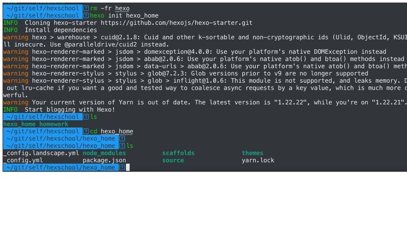 JS 任務 Day24 - Hexo 環境建立