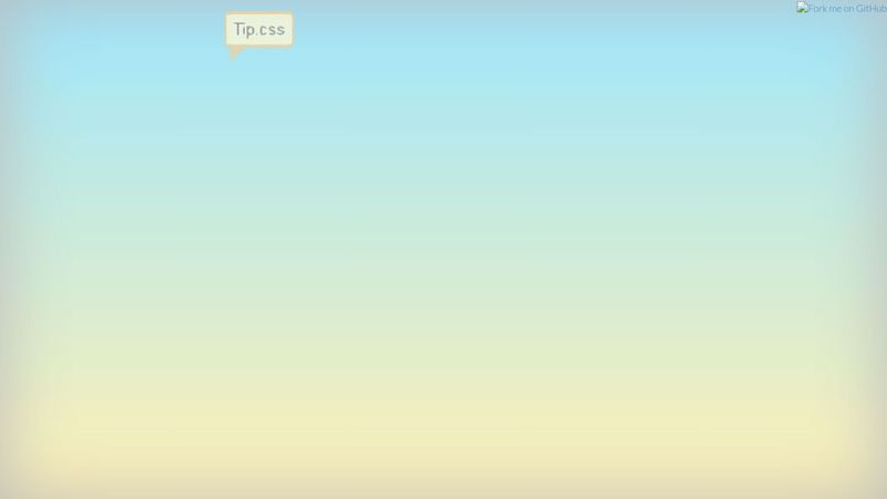 Tip.css - A powerful CSS3 tooltip library