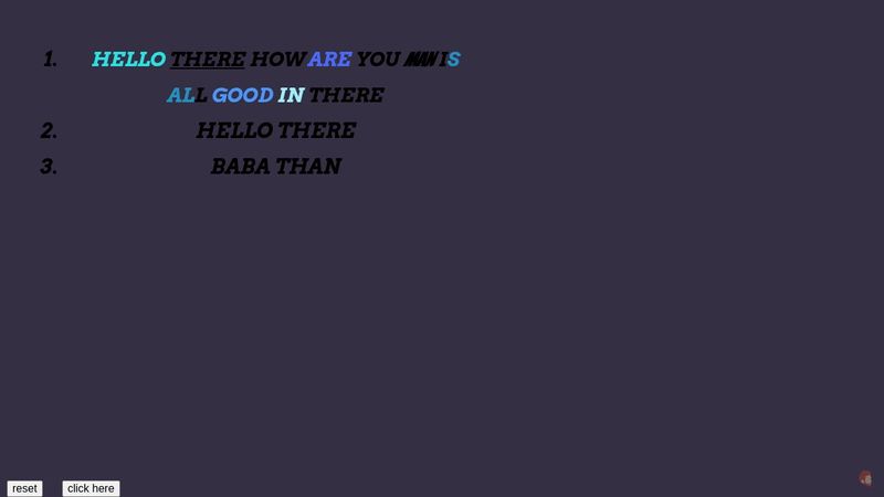 GSAP SplitText Word Animation