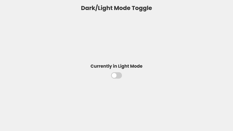 Module 9 Mini-Project: Dark/Light Mode Toggle