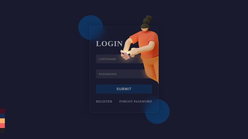 Glassmorphism Login
