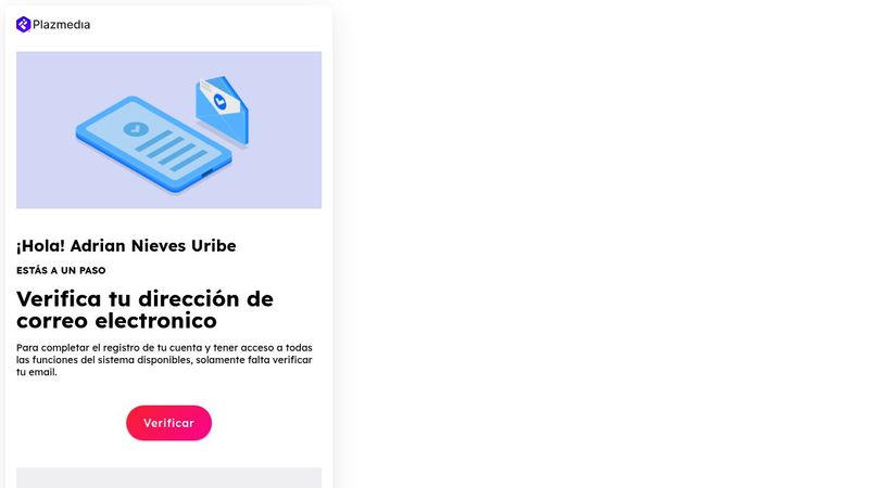 Email Verify Template