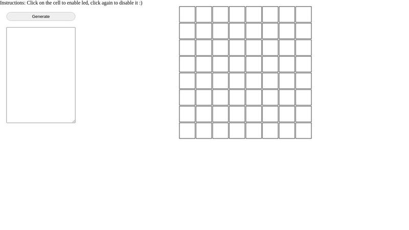 Max Matrix Array Generator