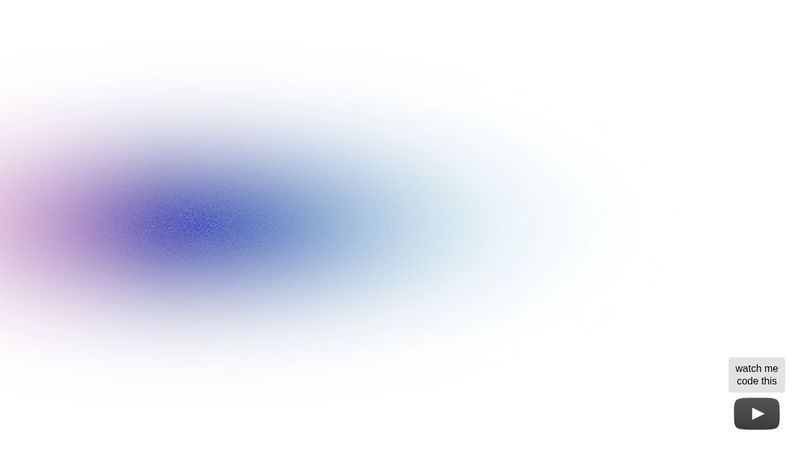 Grainy gradient blob with filters, masking and blending