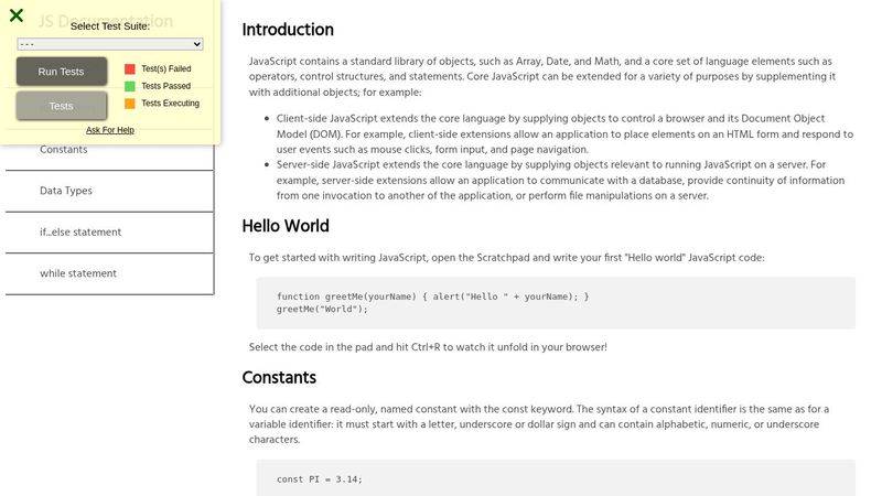 FCC: Responsive Web Design Project4 - Technical Documentation Page