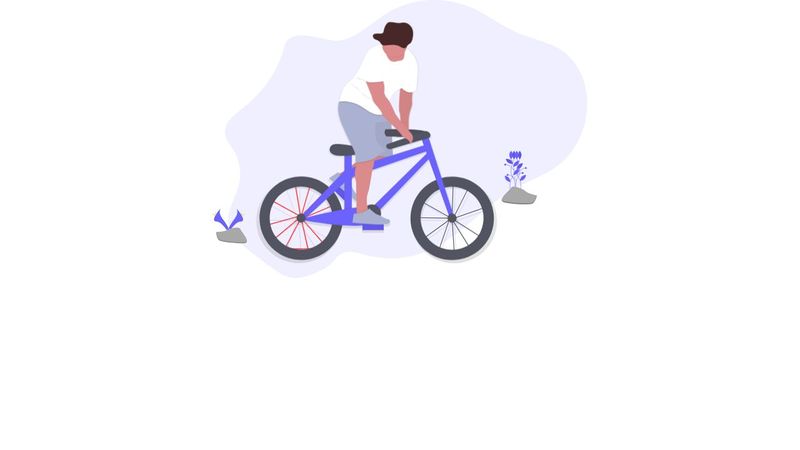 bike svg css animation