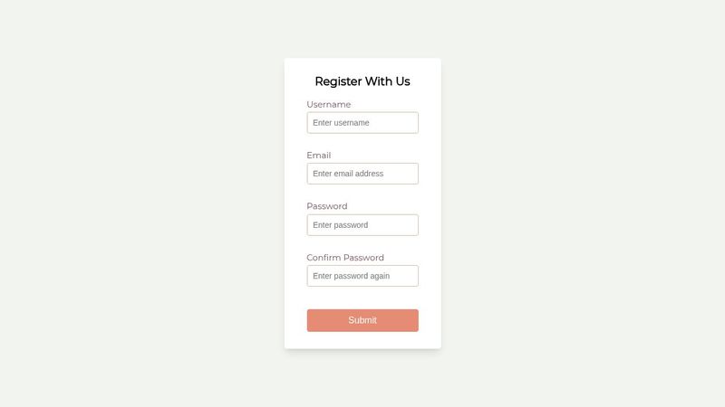 Form Validation