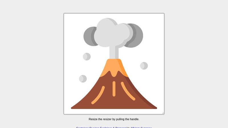 Responsive inline SVG with container queries