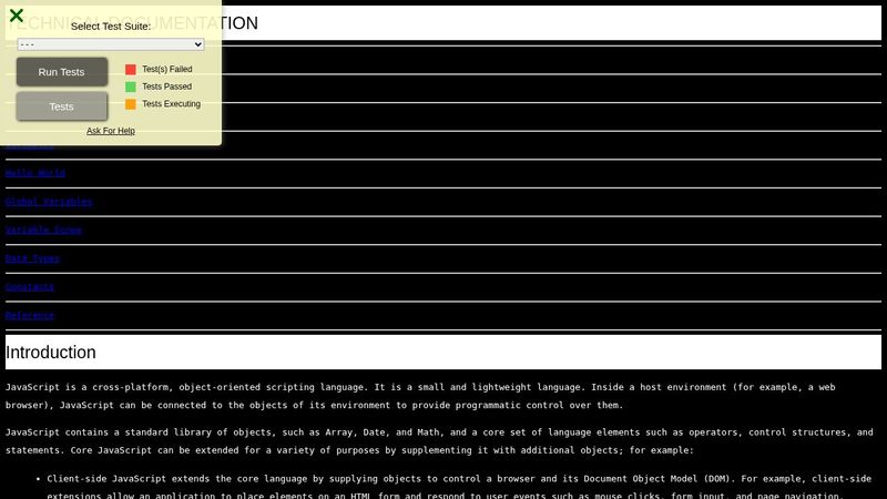 Documentation page-fcc