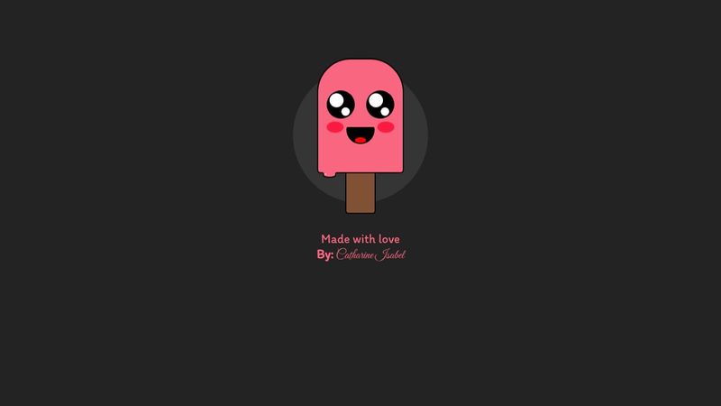Ice Cream Popsicle - Pure CSS