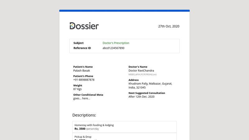 Invoice Email Template