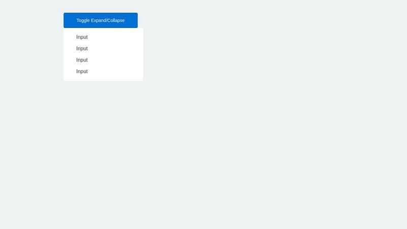 Expand / collapse animation