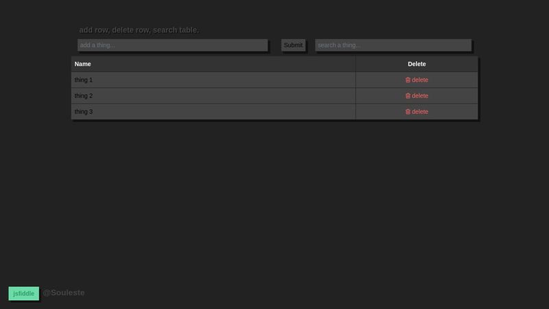 Codepen Responsive Table Delete Add Search Sort Bootstrap 1441
