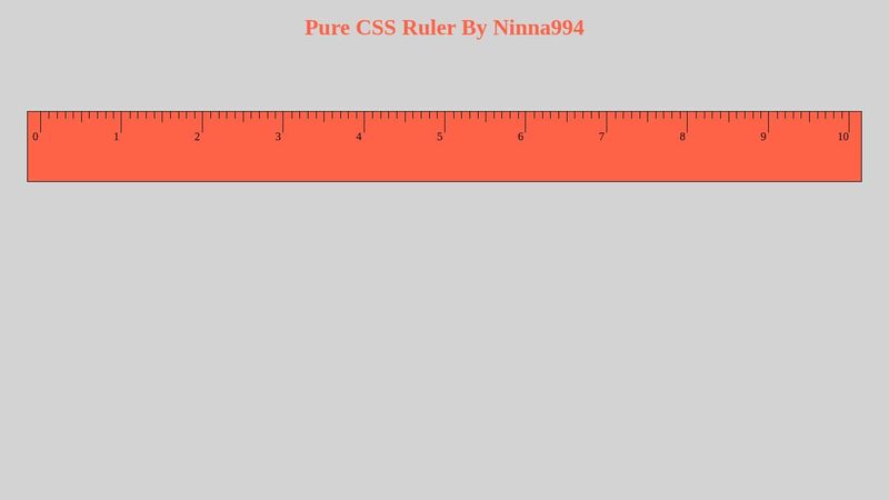 CSS Ruler #dailycssimages