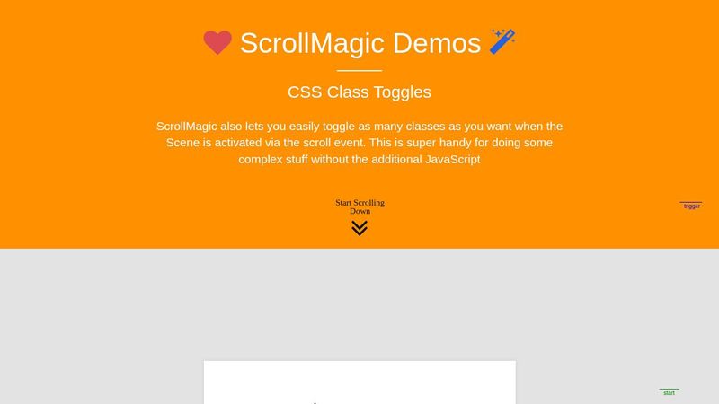 ScrollMagic Demos - Class Toggles