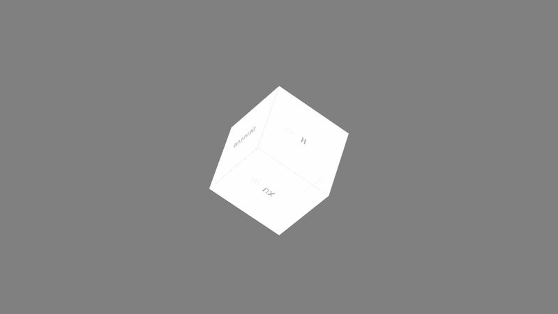 CSS 3D Cube with animation