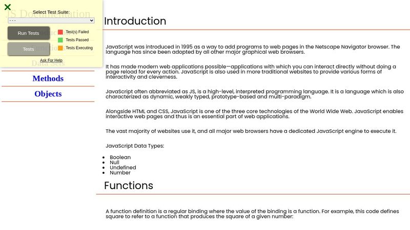 Freecodecamp: Technical Documentation Page