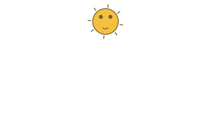 Pure CSS Sun