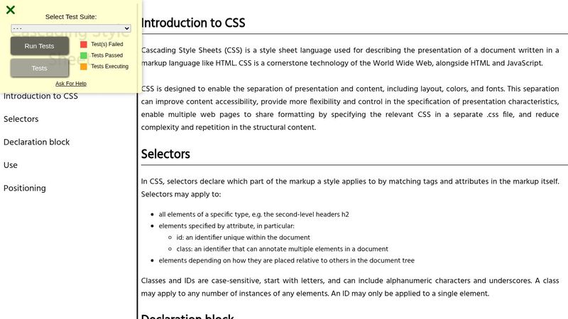 FreeCodeCamp - Technical Documentation Page