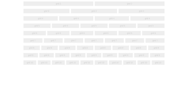 Responsive grid - HTML CSS