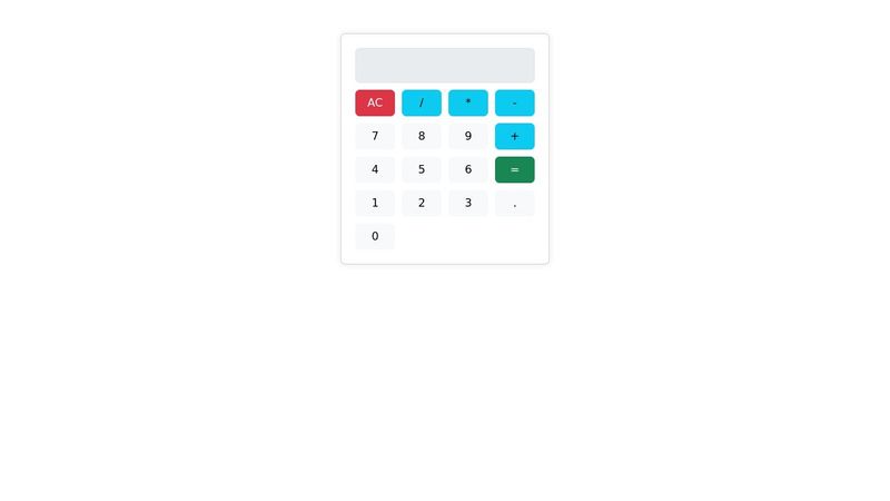 FreeCodeCamp: Build a JavaScript Calculator