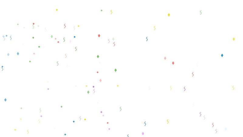 Confetti Particles Javascript by Trello
