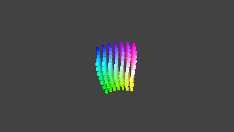 3D Color Cube CSS