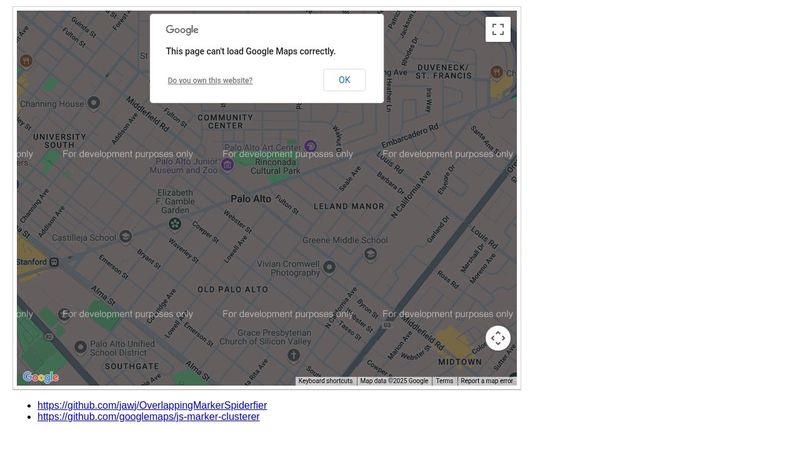 Google Maps: Marker Clusterer Plus w/ Overlapping Marker Spiderfier