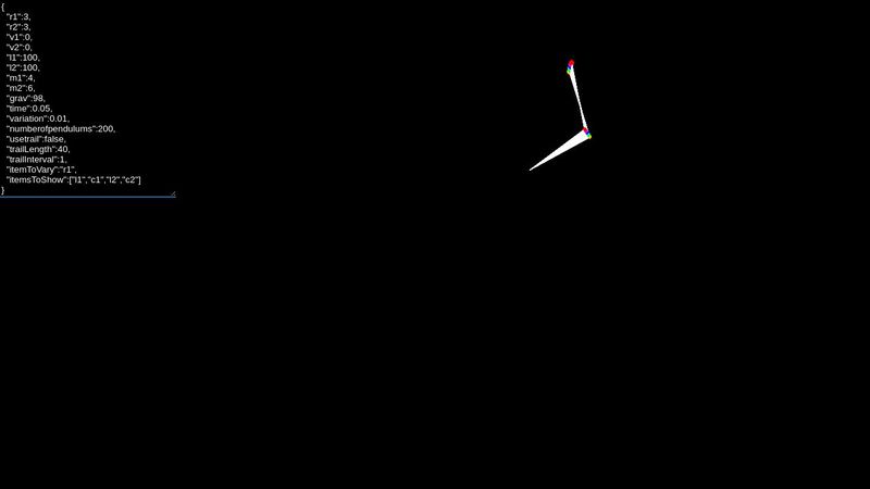 Double Pendulums Using P5js 