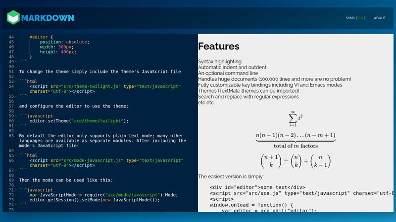 ReactJS MarkDown Editor