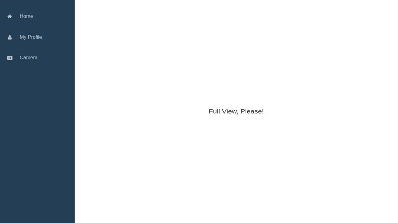 Responsive Sidebar (Only with CSS)