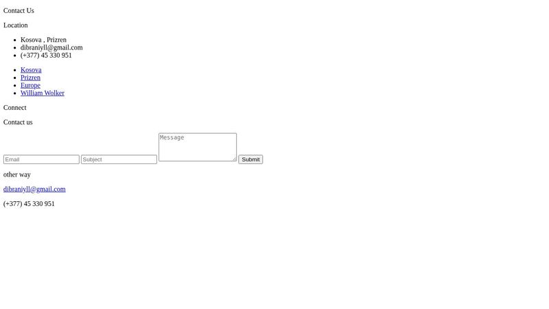 Responsive Contact Form with Map