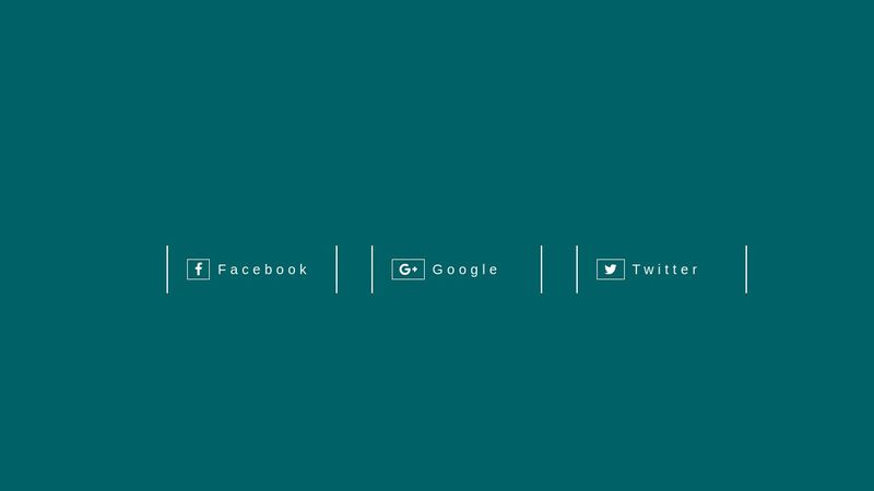 2D > 3D Hover - Social Tiles - Pure CSS