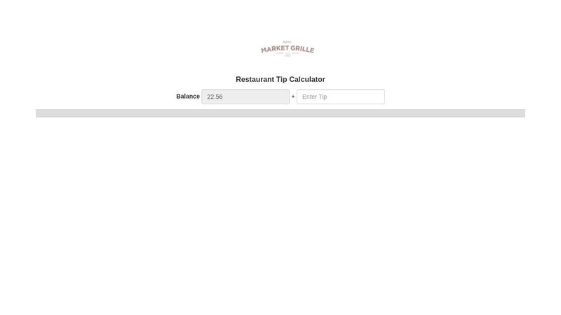 Tip Amount JS Calculator