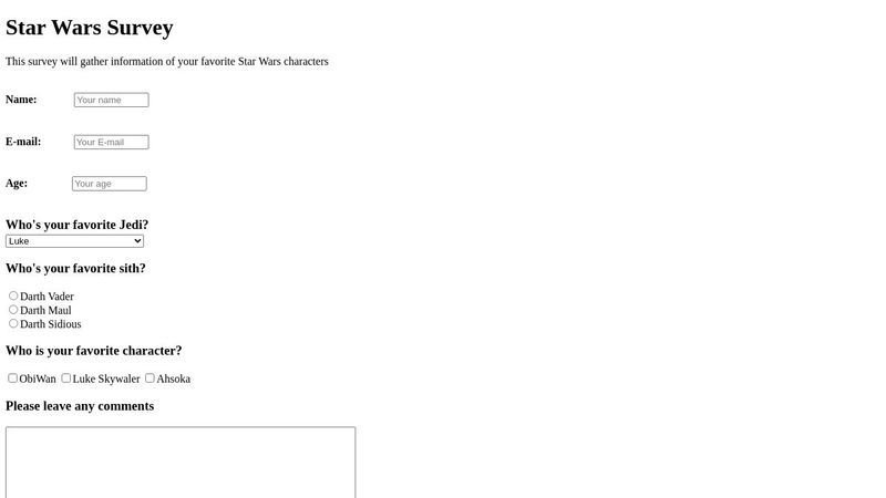 FCC Project - Star Wars survey