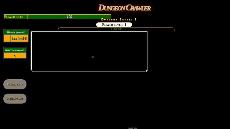 Roguelike Dungeon Crawler Game - FreeCodeCamp