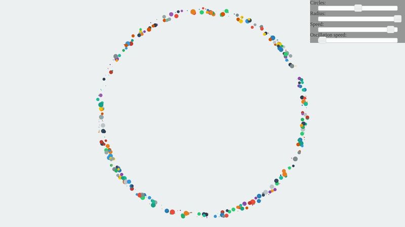 Responsive canvas animation