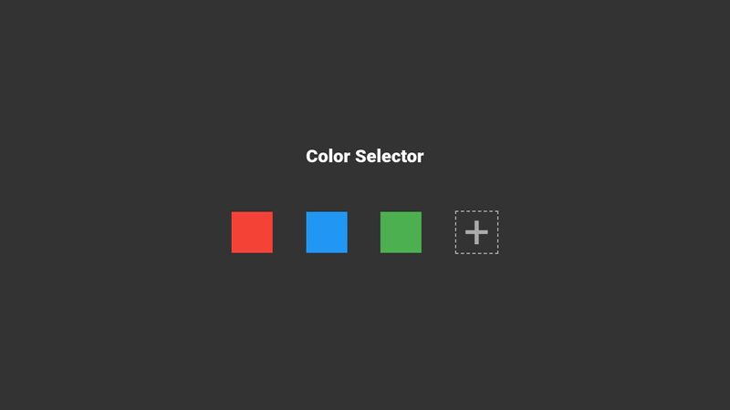 Color Selector