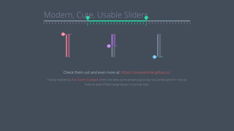 Modern, Usable, Responsive Sliders.