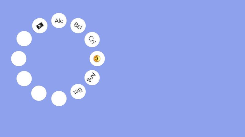 Rotate Circle Pure Javascript