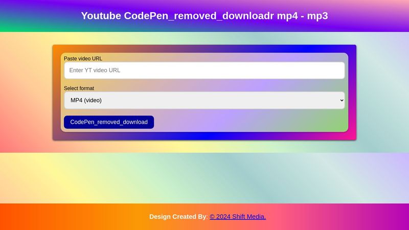 Youtube Downloadr mp4 - mp3