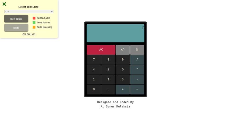 React JS Basic Calculator