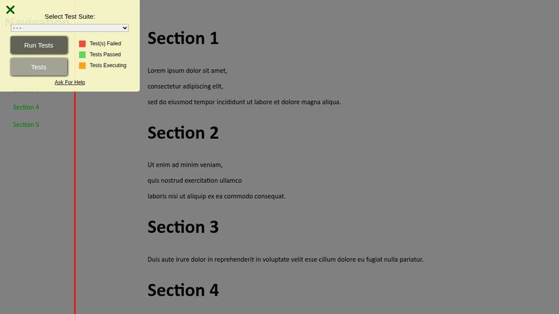 Responsive Web Design - Technical Documentation Page